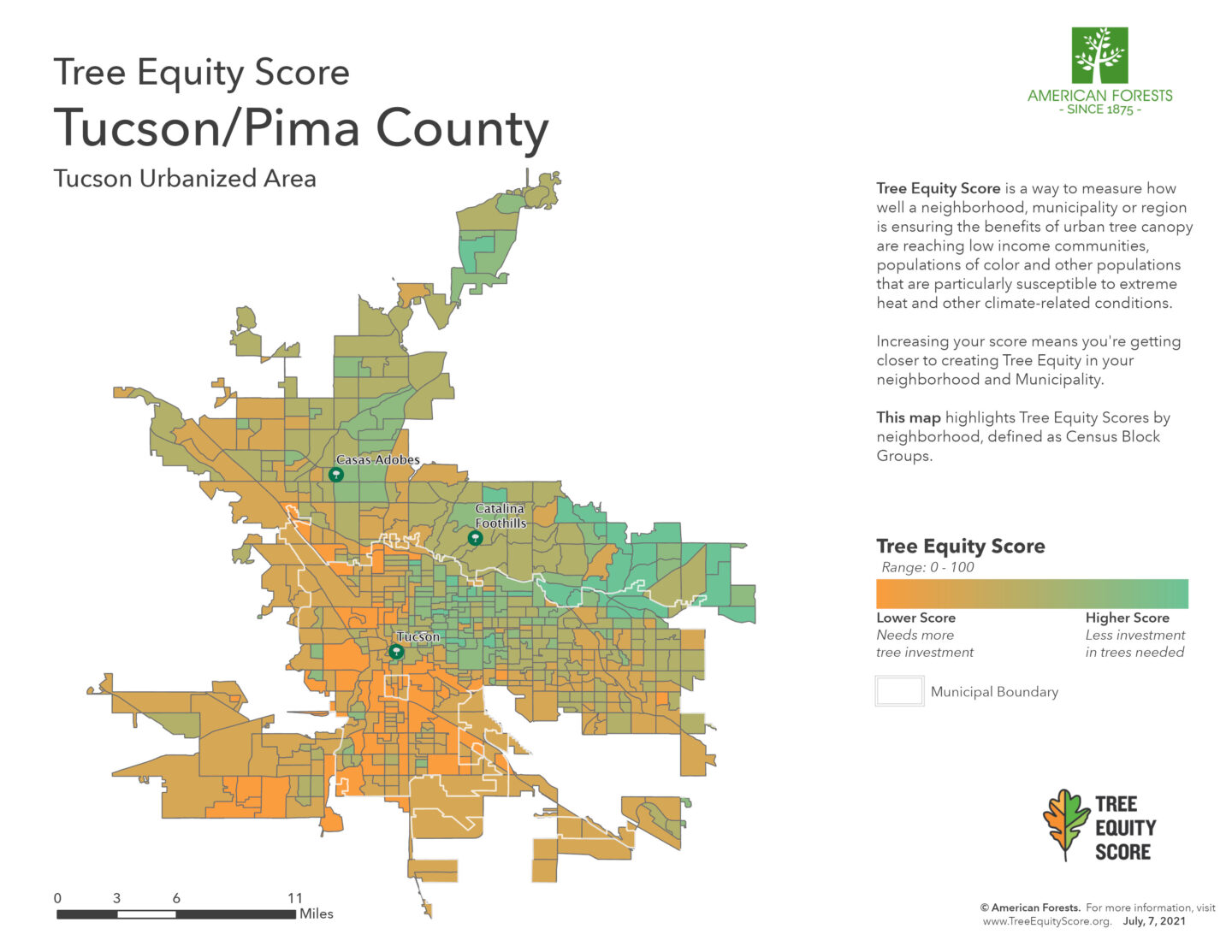 Two Arizona cities take major steps towards realizing Tree Equity ...