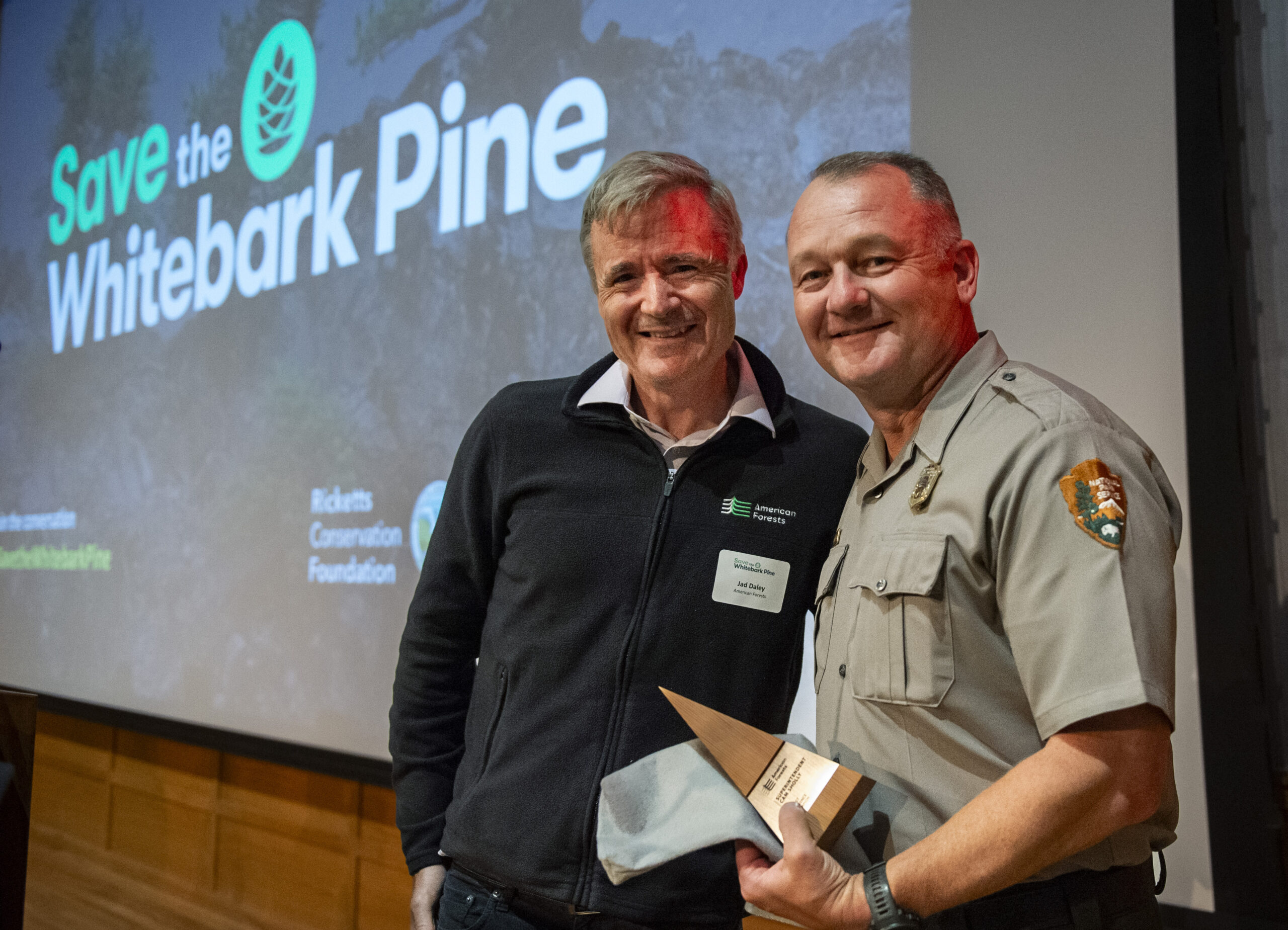 Yellowstone Superintendent Cam Sholly receives American Forestsʻ Forest ...